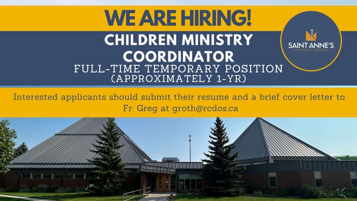 HOME - Saint Anne's Parish, Saskatoon